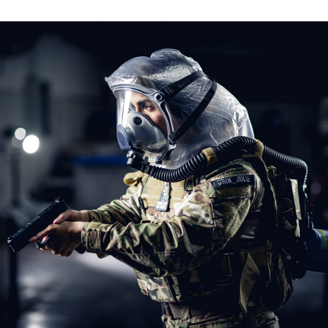 SuperGum Sapphire Gas Mask – Stricken Designs
